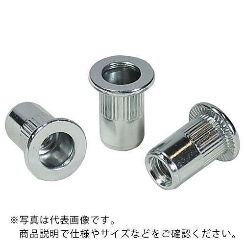 特長：ソフトなセッティングで薄板、軟質母材用に最適です。先端テーパーになっていますので、下穴に入りやすく自動打ちなどに最適です。胴部に入ったローレットにより、母材をガッチリグリップしますので、供回りがしにくくなっています。（但し条件によりま...