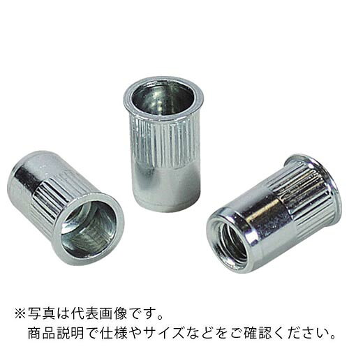 特長：ソフトなセッティングで薄板、軟質母材用に最適です。先端テーパーになっていますので、下穴に入りやすく自動打ちなどに最適です。胴部に入ったローレットにより、母材をガッチリグリップしますので、供回りがしにくくなっています。（但し条件によりま...