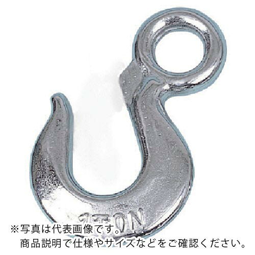 特長：メッキ加工をしています。用途：ワイヤロープ、チェーン等の先端金具。仕様：使用荷重(ton)：0.5ラッチなし材質／仕上：ステンレス製。　●代表画像について 商品によっては、代表画像を使用している場合がございます。 商品のカラー、サイズ...