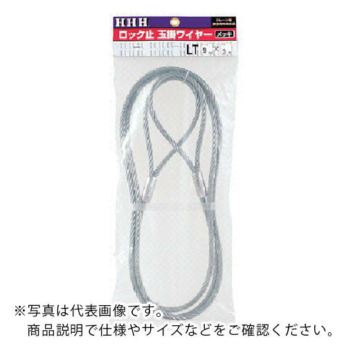 特長：1本づつビニール袋に入れ、穴付ヘッダーも付いていますので取扱いや陳列が楽です。用途：玉掛け、固縛作業用。仕様：全長(m)：6ワイヤー径×長さ(mm)×(m)：9×6材質／仕上：スチール　●代表画像について 商品によっては、代表画像を使...