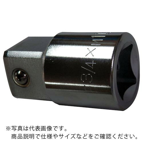 特長：ラチェットハンドルなどに取り付けて使用するソケット及びアクセサリーです。用途：ボルト、ナットの締め付け、緩め作業に。仕様：差込角(mm)6.35→9.5　●代表画像について 商品によっては、代表画像を使用している場合がございます。 商...
