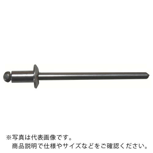 特長：ネジたてが出来ない薄板のかしめが可能です。反対側に手の廻らない箇所のかしめが可能です。用途：ネジたてが出来ない薄板のかしめに。仕様：かしめ板厚(mm)：9.5〜12.7フランジ径(mm)：3.2下穴径(mm)：3.3フランジ径(mmΦ...