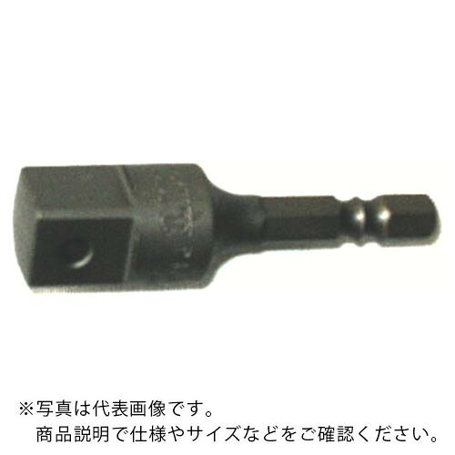 特長：インパクトレンチ用のソケット及びアクセサリーです。用途：ボルト、ナットの締め付け、緩め作業に。仕様：付属品：ピン、Oリング差込角(mm)12.7材質／仕上：特殊合金鋼　●代表画像について 商品によっては、代表画像を使用している場合がご...