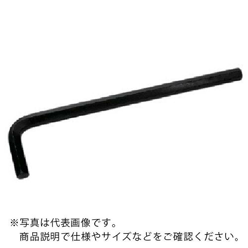 特長：ロングタイプですので、奥まった場所にも使用できます。用途：六角穴付きボルト・六角穴付き止めネジの締結作業。仕様：対辺寸法(mm)：4全長(mm)×首下長(mm)：142×23(内寸法)硬度：HRC52〜56材質／仕上：材質:クロムバナ...