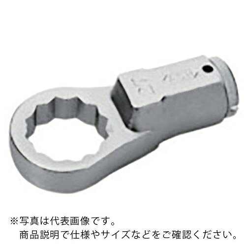 特長：トルクレンチ本体に接続する部品になります。用途：トルクレンチに接続して六角ボルト・ナットの締め付け作業に使用します。仕様：全長(mm)：71差込径(φ)：12対辺寸法(mm)：22適合機種：LC045N・LCQ045N・MTQ045N...