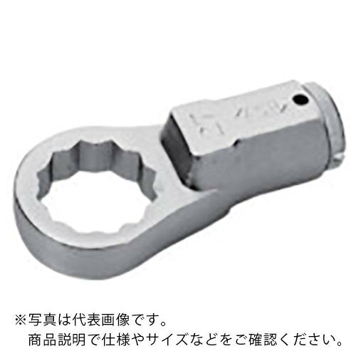 特長：トルクレンチ本体に接続する部品になります。トルクレンチに接続して六角ボルト・ナットの締め付け作業に使用します。仕様：全長(mm)：97.5対辺寸法(mm)：19差込径(φ)：18適合機種：LC180N・LCQ180N対辺(mm)：19...