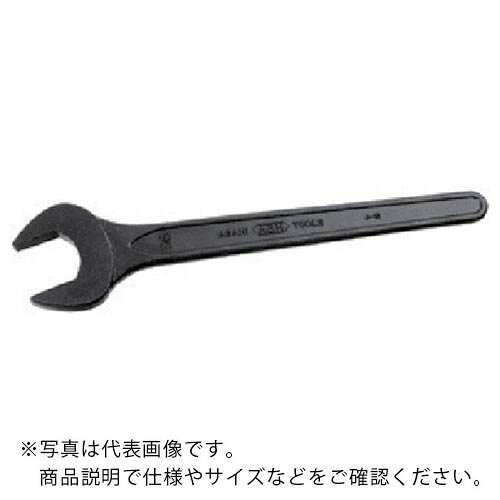 特長：スパナの利点である仮締め時の早回しが可能です。口の傾き角度が約15°付いており裏表を使用することで狭い場所での作業を可能とします。用途：六角ボルト・ナットの締結作業。仕様：二面幅寸法(mm)：75全長(mm)：575頭部板厚(mm)：...