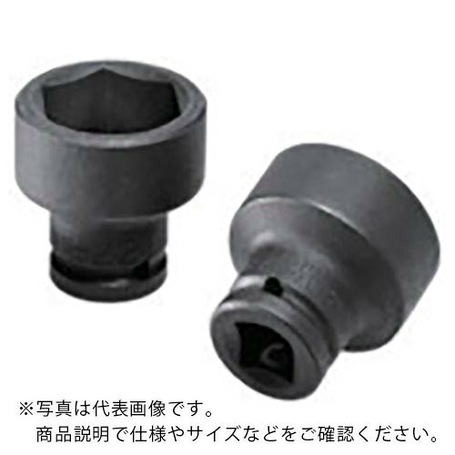 特長：ピン.Oリングで固定しますのでソケットの脱着を防ぎます。用途：六角ボルト・ナットの締結作業。仕様：対辺寸法(mm)：10差込角(mm)：9.5全長(mm)：25JIS表示認定工場製材質／仕上：材質:SCM435表面処理:カチオン電着塗...