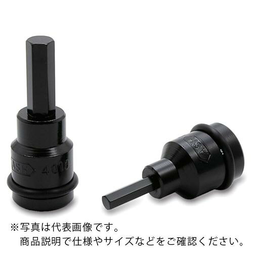 特長：ピン.Oリングで固定しますのでソケットの脱着を防ぎます。用途：六角穴付きボルト・六角穴付き止めネジの締結作業。仕様：差込角(mm)：12.7対辺寸法(mm)：19全長(mm)：78有効長(mm)：40JIS表示認定工場製材質／仕上：材...