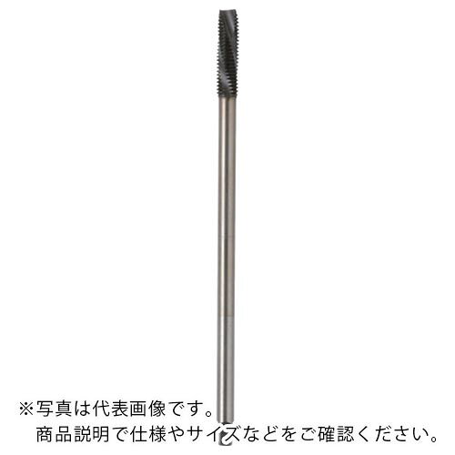 特長：通常品よりシャンク長がロングになってます。切削性が良く切り屑はカール状に上へ巻き上がります。ホモ処理により、切削油の保持をし摩擦熱の発生を少なくし、溶着も防止します。ホモ処理をしています。用途：加工ねじ:メートルねじ止り穴用。被削材:...