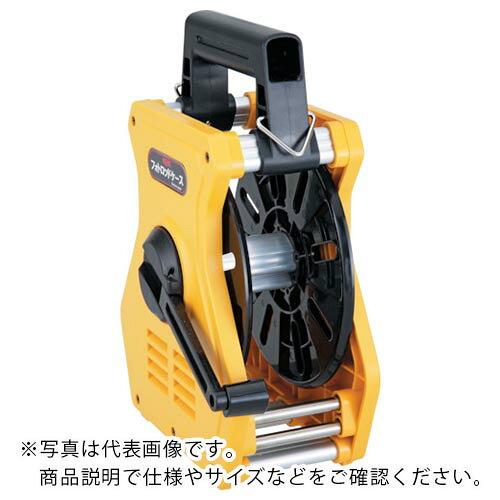特長：引き出し、巻取りが軽いサイドガード付ドラムを採用しまいます。テープロッドの収納・運搬用に最適です。高速で巻き取れ、テープは簡単に装着できます。用途：現場記録写真用テープロッド収納用ケース仕様：ロッド幅 60mm幅用　〜30m対応サイズ...