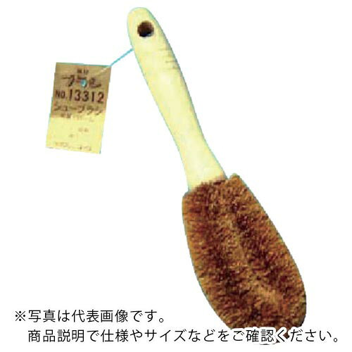 特長：木柄で滑りにくいです。用途：靴の清掃に。仕様：毛材：パーム植付(mm)：約85全長(mm)：195材質／仕上：毛材：パーム台：木　●代表画像について 商品によっては、代表画像を使用している場合がございます。 商品のカラー、サイズなどが...