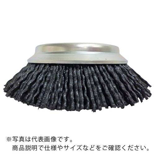 特長：ステンレスにも焼き付きません。減耗量（磨耗量＋折損量）が大幅に減少します。あらゆる形状の作業面を確実にとらえます。母材を痛めず研磨・研削が同時にできます。作業性、耐久性に優れていて、経済効果も抜群です。黒皮剥離や、バリ取りにも、驚異的...