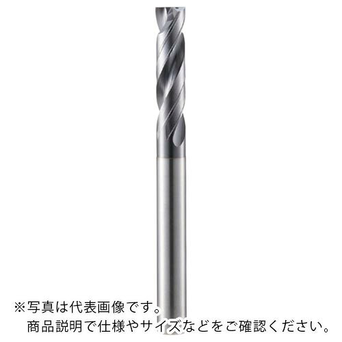 特長：正面が”平ら”な座ぐり加工用ドリルです。傾斜面や交差穴加工でも下穴なしで安定加工が可能です。広い溝形状で切り粉処理性に優れています。薄板の穴あけ加工において一般のドリルよりバリの発生が少ないです。他社品に比べ切削抵抗を約2割削減、高精...