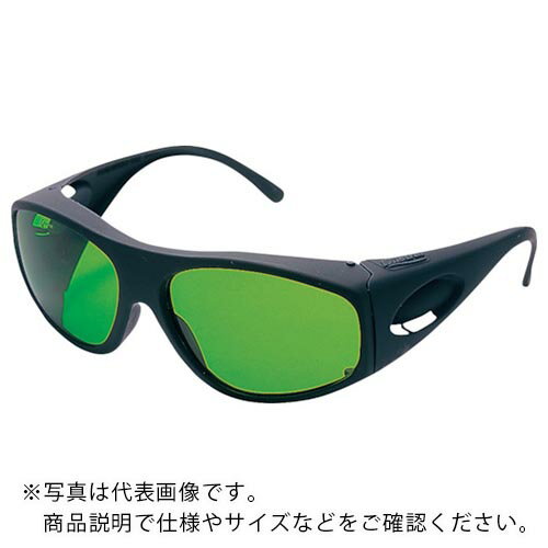 特長：遮光めがねRS-XBL用の替えレンズです。用途：遮光めがねRS-XBLの替えレンズに。仕様：レンズ色：グリーン遮光度：SPL3防傷加工：〇UVカット：〇JIS T8141適合品材質／仕上：ポリカーボネート注意：レーザー光用遮光めがねと...