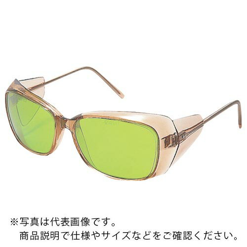 特長：遮光めがねRS-24LUの替えレンズです。（SPL#1.7）用途：遮光めがねRS-24LUの交換用レンズ（SPL#1.7）に。仕様：レンズ色：グリーン遮光度：SPL1.7防傷加工：〇UVカット：〇JIS T8141遮光めがね　替えレン...