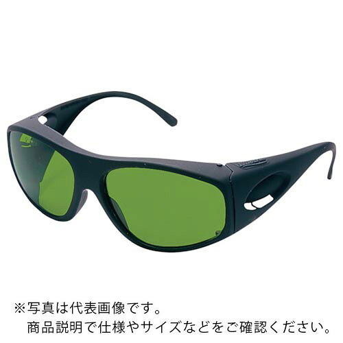 特長：遮光めがねRS-XBL用の替えレンズです。用途：遮光めがねRS-XBLの替えレンズに。仕様：レンズ色：グリーン遮光度：SPL4防傷加工：〇UVカット：〇JIS T8141適合品材質／仕上：ポリカーボネート注意：レーザー光用遮光めがねと...