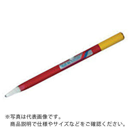 特長：最適な当社独自の特殊鋼を使用。先端に高周波焼入を施し、高硬度、耐久力は抜群です。刃幅に合わせた八角軸径を使用しており、ハンマーの打撃が効率よく刃先に伝わり、打感の良さが実感できま先端の四角錘形状で効率よくハツリ作業が行えます。用途：コ...
