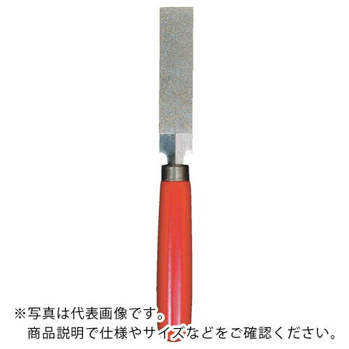 特長：鋸の目立てや、各種刃物が水無でカンンタンに研げます。用途：超硬合金、セラミック、一般刃物鋼、ステンレスなど広く研磨できます。仕様：形状：菱刑全長(mm)：175刃長(mm)：65粒度：両面荒目　●代表画像について 商品によっては、代表...