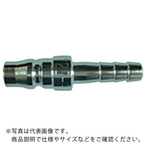 特長：工場内のエアー配管からエアー工具の接続まで汎用性に優れています。用途：エアー工具配管、各種エアー配管仕様：最高使用圧力(MPa)：1.5耐圧力(MPa)：2.0使用流体：エアー相手側ホースサイズ(インチ)：1/4(φ9)取付サイズ：1...