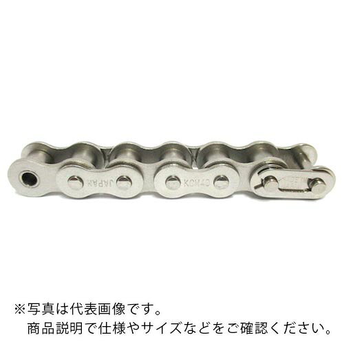 特長：JIS ANSI規格の標準ローラーチェーンです。用途：各種機器の伝動用・駆動用仕様：チェーンNo.：35ユニットリンク数：320ピッチ(mm)：9.525ローラー外径(mm)：5.08内リンク内幅(mm)：4.78列数：1列材質／仕上...