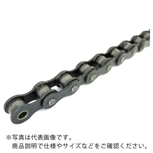 特長：各種農機具の伝動用・駆動用として産業で活躍しています。用途：各種機器の伝動用・駆動用仕様：チェーンNo.：415ユニットリンク数：120ピッチ(mm)：12.7ローラー外径(mm)：7.77内リンク内幅(mm)：4.76引張強度(kN...
