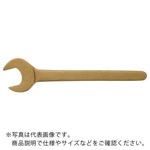 特長：可燃性雰囲気の状況下で使用可能な防爆仕様です。ベリリウム銅合金製なので、防爆工具としては比較的硬度が高く変形しにくいです。非磁性のため磁気を帯びません。ミリサイズです。仕様：二面幅寸法(mm)：21全長(mm)：200材質／仕上：ベリ...