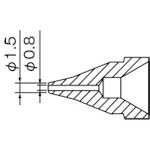 仕様：内径(mm)：0.8外径(mm)：1.5適用吸取器：FR-301、FR-410　●代表画像について 商品によっては、代表画像を使用している場合がございます。 商品のカラー、サイズなどが異なる商品をイメージ画像として 使用させて頂いてい...
