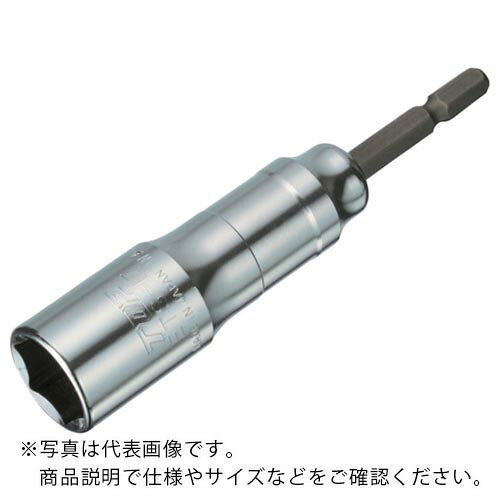 特長：ロングシャンク採用でより高トルクインパクトの使用でもねじれ応力を緩和し、軸折れを防ぎます。更なる高耐久、高寿命を実現したソケットです。六角シャンクの材質を高耐久特殊鋼に変更しています。高トルクに耐える強い軸に。用途：各種ボルト・ナット...