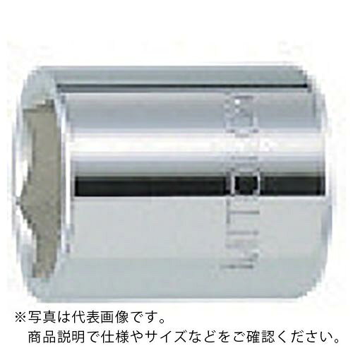 特長：差込角6.35mm用です。口径は6角です。用途：作業におけるボルト・ナットの締め・ゆるめ用です。仕様：差込角(mm)：6.35対辺寸法(mm)：17全長(mm)：22対辺(mm)：17材質／仕上：クロムバナジウム鋼　●代表画像について...