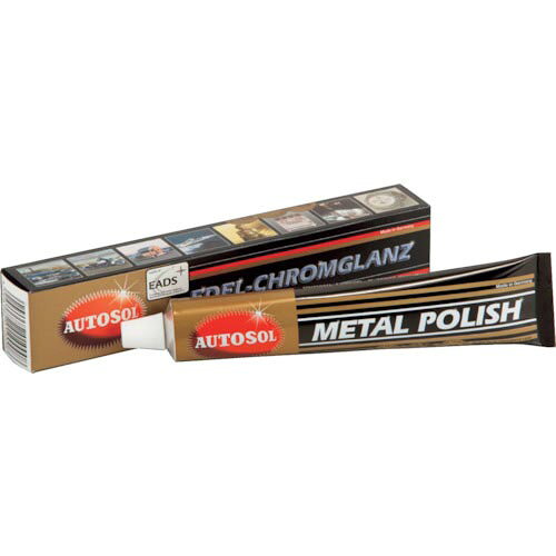 特長：世界中で愛用されているドイツ製の磨き艶出し剤です。鉄、銅、ニッケル、ステンレスなど、さまざまな金属の汚れや、くすみ、サビを取り除き、高光沢に仕上げます。表面保護効果もあります。用途：金属製品、金型、チルローラーの汚れとり艶出しに。仕様...