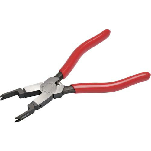 特長：リレーソケットのフックを押し広げながらリレーを引き抜くことが一つの工具で可能です。フックがなく素手では引抜くことができない箇所に最適です。用途：自動車に使用されているリレーの取り外しに。仕様：全長(mm)：185リレーサイズW22.5...
