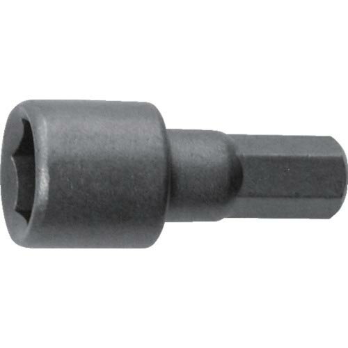 特長：全長の短いボックスビットです。狭いスペースで六角ボルトが回せる超短設計です。手動ドライバー用です。用途：超短ビット差替式ツールの替ビットに。仕様：刃先：H8全長(mm)：28シャンク径：H6.35mm深さ(mm)：8外径(mm)：12...