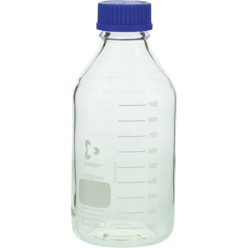 特長：液漏れがしにくい構造の瓶です。高純度医薬・試薬や分析用標準液などの保存容器として幅広く使用可能です。DURAN(R)はドイツDWK Life Sciencesグループの登録商標です。キャップは全品ISOねじ（GL）を使用しています。ビ...