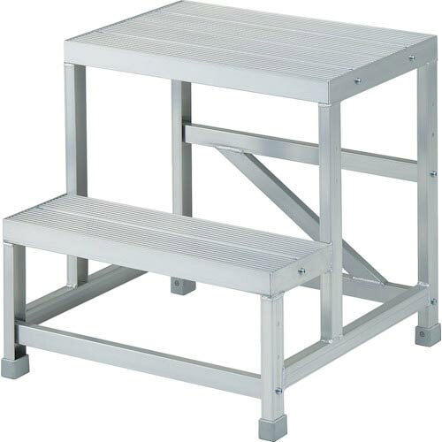 特長：付属の工具で簡単に組み立てられる工場向け作業台の定番です。脚端具は市販のドライバーで簡単に脱着、交換できます。用途：工場や倉庫などでの高所への移動や、手の届かない高さの機械操作や設備メンテナンスなどの作業に。仕様：最大使用質量(kg)...
