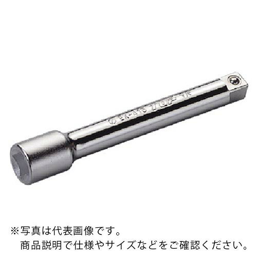 特長：装着し延長でき狭い場所等の作業に大変便利です。用途：深い所、狭い所の作業等でソケットレンチが扱いにくい場合に手持ちのソケットを延長させる仕様：差込角(mm)：12.7差込角凹(mm)：12.7差込角凸(mm)：12.7全長(mm)：1...