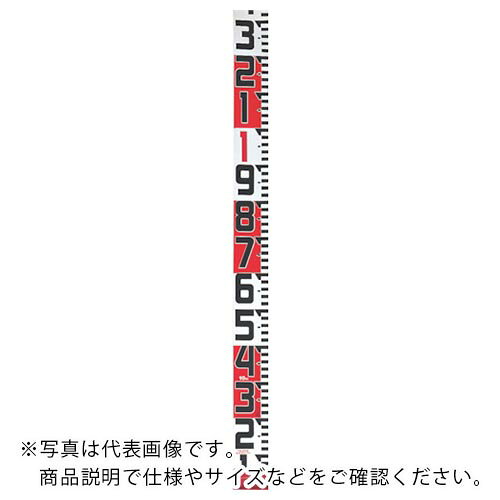 特長：芯材のガラスクロスは高密度織なので、引っ張りや裂けに強いです。写真写りの良い目盛仕様です。つや消しのテープ表面により乱反射しません。用途：記録写真用に。仕様：テープ長さ(m)：5テープ幅(mm)：100テープ厚さ(mm)：0.7テープ...