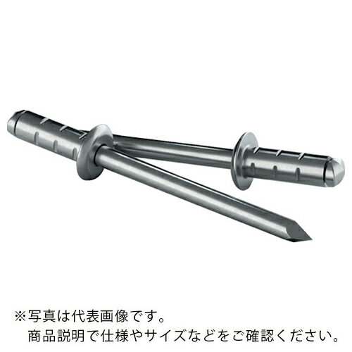 特長：セット品の詰め替え用リベットとして使用できます。用途：リベットでの締結用に。仕様：かしめ板厚(mm)：0.5〜4.8せん断荷重(N)：720フランジ径(mm)：6.5リベット径(mm)：3.2リベット長(mm)：8引張荷重(N)：10...