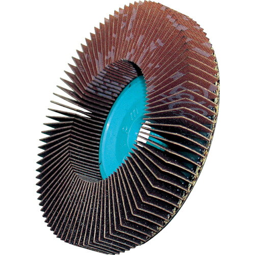 特長：研磨布が基盤から立っているため、弾性があり、加工物によく馴染みます。基盤の直径が研磨布の外形より小さいため、角の研磨もでき、二面同時研磨もできます。発熱性がなく、被研磨物を変質させません。用途：メッキ前の研磨に、金属表面の研磨。サビ落...