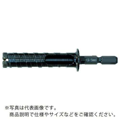 特長：乾式専用です。ドライダイヤモンド(DD)コアです。回転モードで静かな作業、水を使用しない乾式なので、リフォームに最適です。用途：被削材：コンクリートなど。コードレス・100Vインパクトドライバ、ドライバドリル用。仕様：刃径(mm)：1...