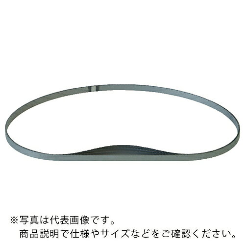 特長：CB12、CB3612DA用帯のこ刃です。用途：一般鋼材およびステンレス材の切断に。構造用鋼、非鉄金属、プラスチックに。仕様：山数：8全長(mm)：1130幅(mm)：12.5厚さ(mm)：0.5適合機種：CB3612DA、CB12V...