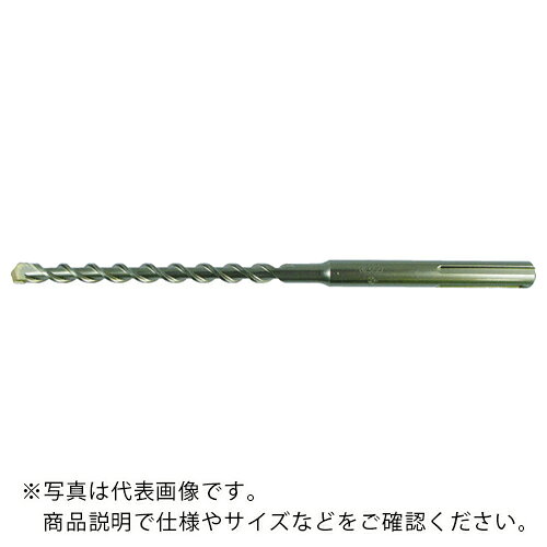 特長：側面チップを最適な傾斜角度で配置したことで、高効率な穴あけが可能です。チップ側面に段差を設けたことで、正確に穴あけができます。穴あけ時に位置決めが容易です。仕様：刃径(mm)：10.5有効長(mm)：200全長(mm)：340シャンク...