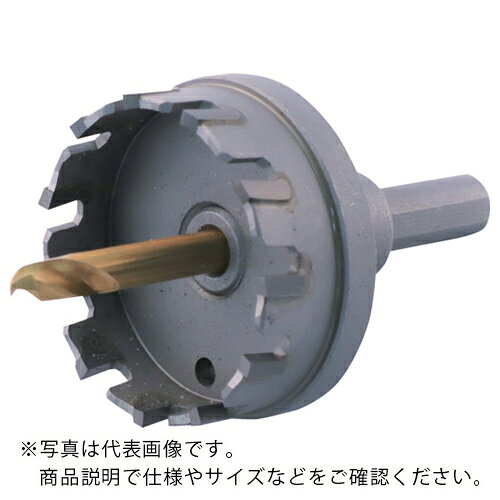 特長：刃数が多いので、安定した切れ味を発揮します。抜群の切れ味で厚み4mm以下のステンレスも楽々穴あけ可能で長寿命です。チタンコーティングで切れ味が持続します。用途：被削材:ステンレス・鋼板(4mm以下)、銅、アルミ板、木材、合板、合成樹脂...