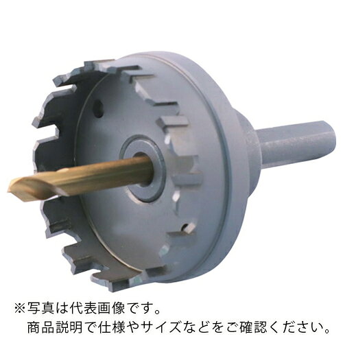 特長：刃数が多いので、安定した切れ味を発揮します。抜群の切れ味で厚み4mm以下のステンレスも楽々穴あけ可能で長寿命です。チタンコーティングで切れ味が持続します。用途：被削材:ステンレス・鋼板(4mm以下)、銅、アルミ板、木材、合板、合成樹脂...
