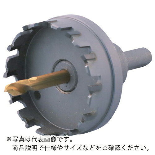特長：刃数が多いので、安定した切れ味を発揮します。抜群の切れ味で厚み4mm以下のステンレスも楽々穴あけ可能で長寿命です。チタンコーティングで切れ味が持続します。用途：被削材:ステンレス・鋼板(4mm以下)、銅、アルミ板、木材、合板、合成樹脂...