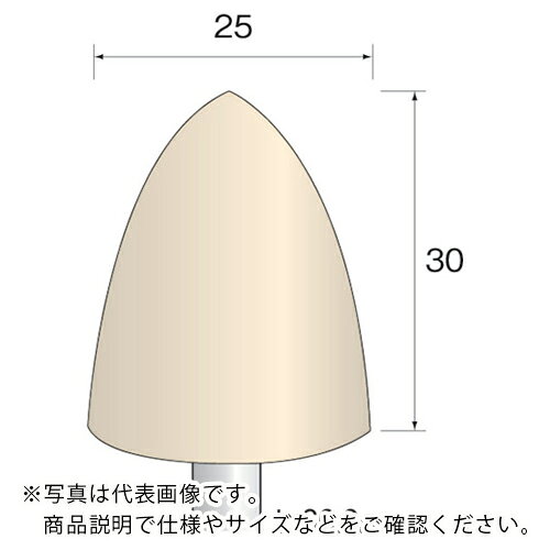 特長：上質できめ細かい羊毛を高密度に圧縮したバフです。研磨剤の保持力にも優れ効果的な研磨ができます。用途：仕様：外径(mm)：25幅(mm)：30軸径(mm)：6.0軸長(mm)：36形状：砲弾型・ハード最高使用回転数(rpm)：7000色...