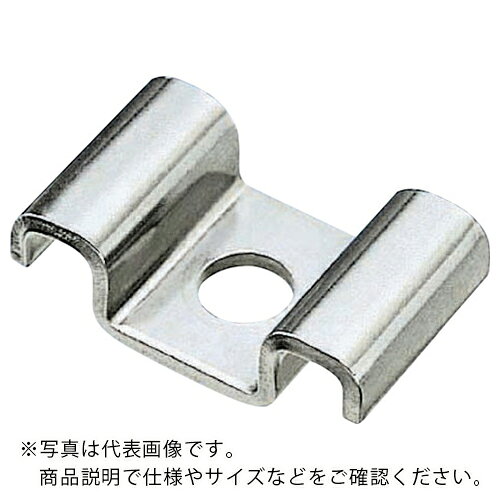 特長：ステンレス製でさびにくく、耐久性に優れます。用途：ググレーチング固定用の部品として使用します。仕様：L(mm)：42W(mm)：25d(mm)：10P(mm)：31H(mm)：13.5h(mm)：20W1(mm)：7W2(mm)：6T...