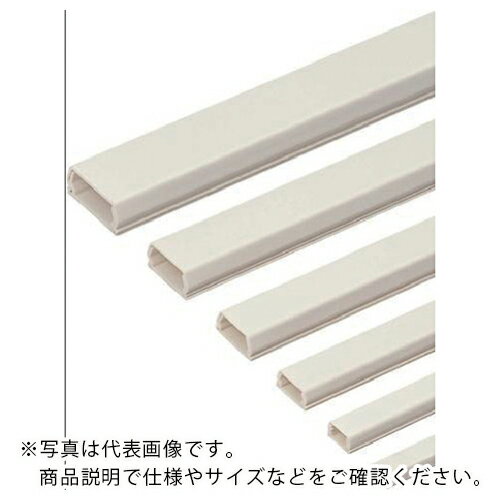 特長：釘固定できない箇所に最適です。粘着テープがモールの底面に予め貼り付けてあり、テープ貼り作業が不要です。蓋の装着が容易にできます。基台はセンター表示の釘穴が設けてあり、釘打ち固定も容易にできます。用途：壁などへ配線した際の配線保護に。仕...