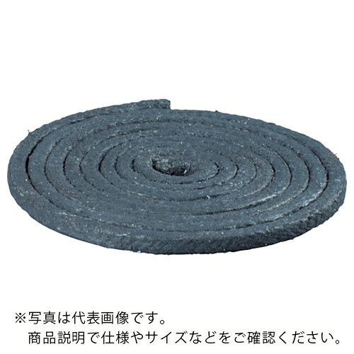 特長：柔らかいため非常に馴染が良いです。用途：汎用ポンプ、回転機器。ブロアー、攪拌機、往復動ポンプ。仕様：幅(mm)：12.5長さ(m)：3高さ(mm)：12.5色：黒最高使用温度：200℃圧力：1MPa(ポンプ)、4.9MPa(回転機器)...