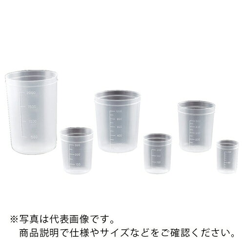 特長：バランスのとれた肉厚でコシがあり持ちやすい設計です。仕様：容量(ml)：500目盛間隔(ml)：50高さ(mm)：121上径×下径×高さ(mm)：99×83×121下径(mm)：83口内径(mm)：99取手なし材質／仕上：ポリプロピレ...